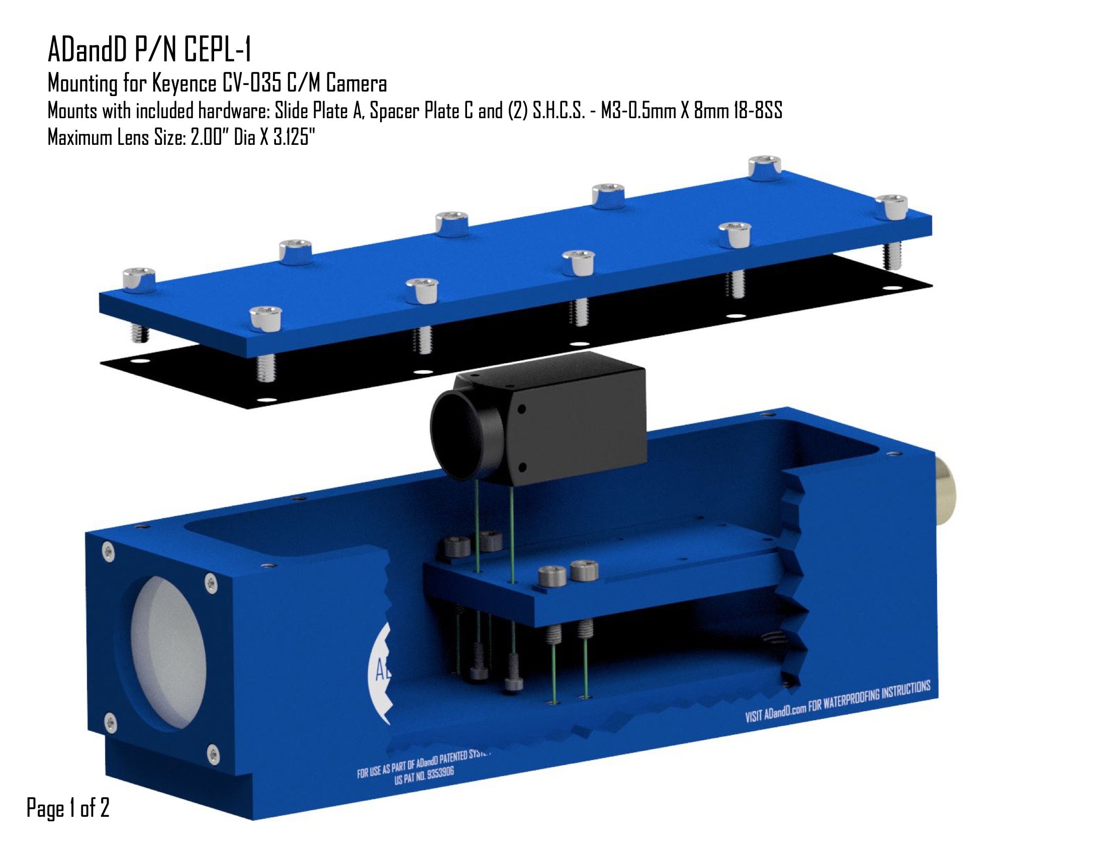 Keyence CV Products – Pop Link® Mounting Systems