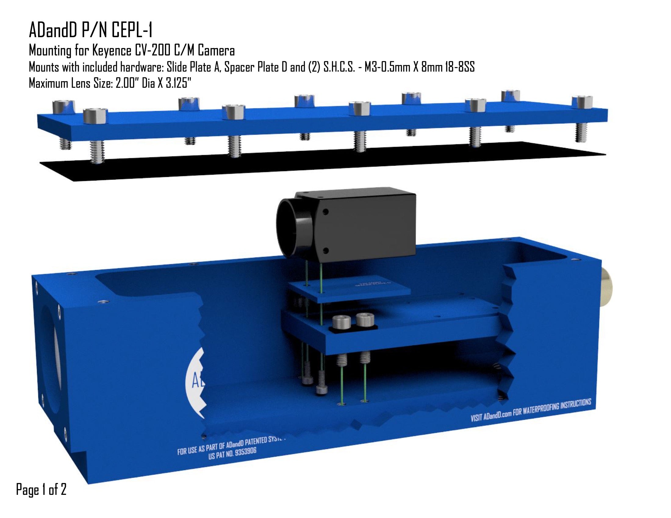 Keyence CV Products – Pop Link® Mounting Systems