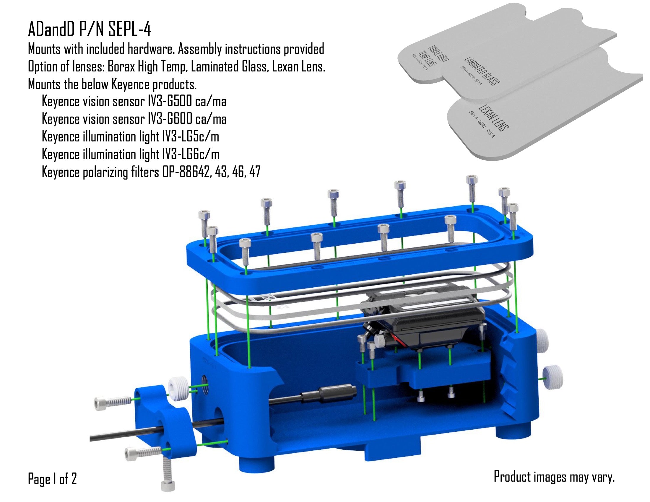 Keyence IV Products – Pop Link® Mounting Systems